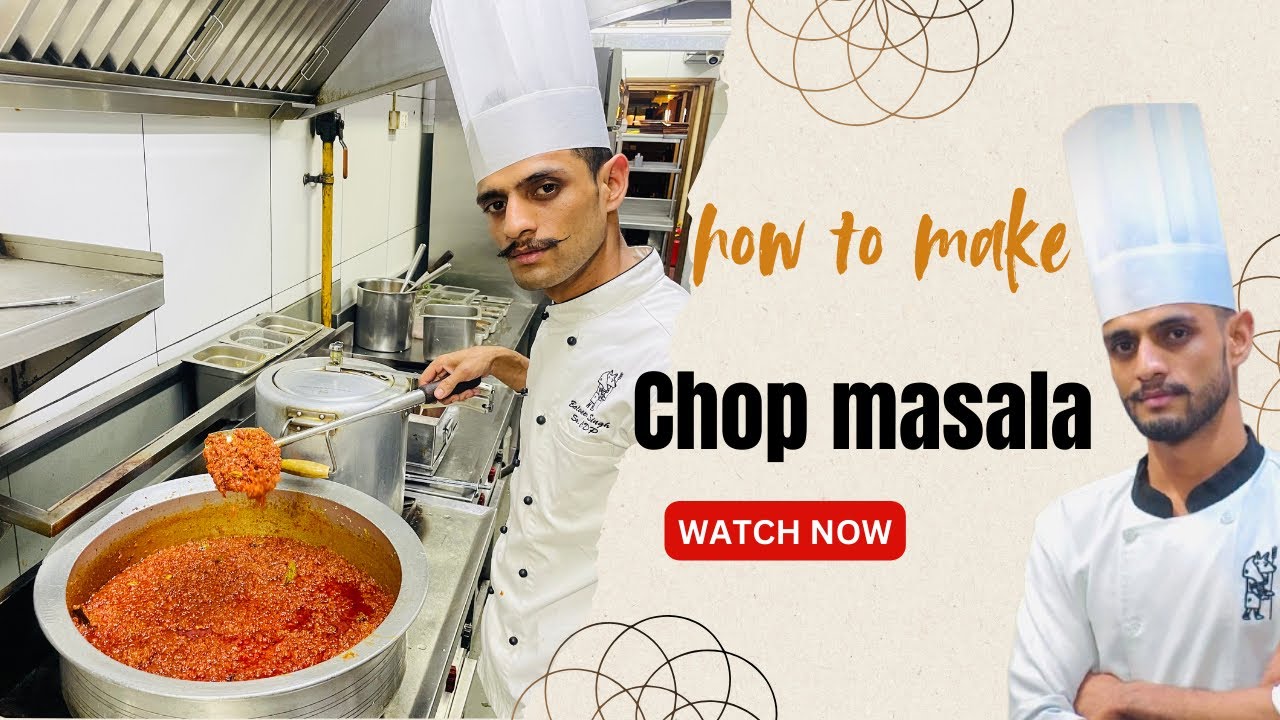 Chop Masala Recipe || restaurant style chop masala recipe || chef ...