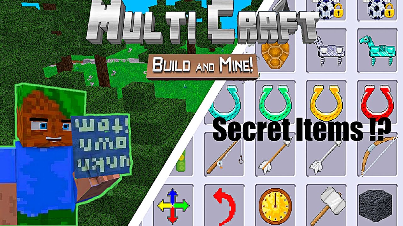 MultiCraft: HOW TO GET UNKNOWN ITEM (100% REAL) - YouTube