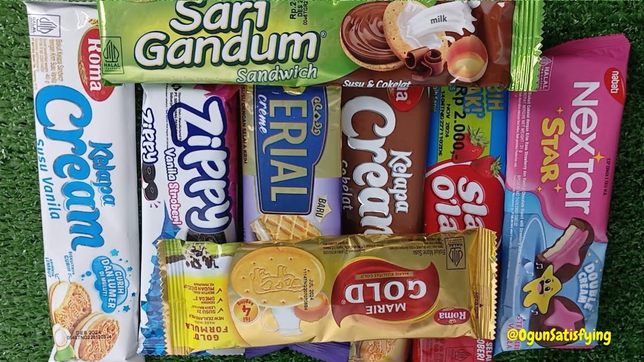 Biscuits Unboxing | lots of biscuits opening | ASMR Video - YouTube