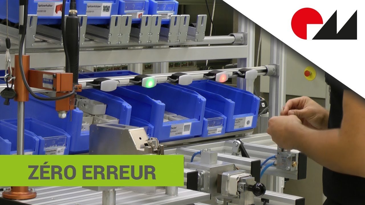 SETAGO Pick by Light – Zéro erreur ¦ Phoenix Mecano - YouTube