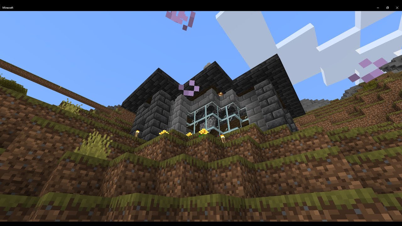 Minecraft Bedrock - Ep14 - Little building doesn't hurt - YouTube