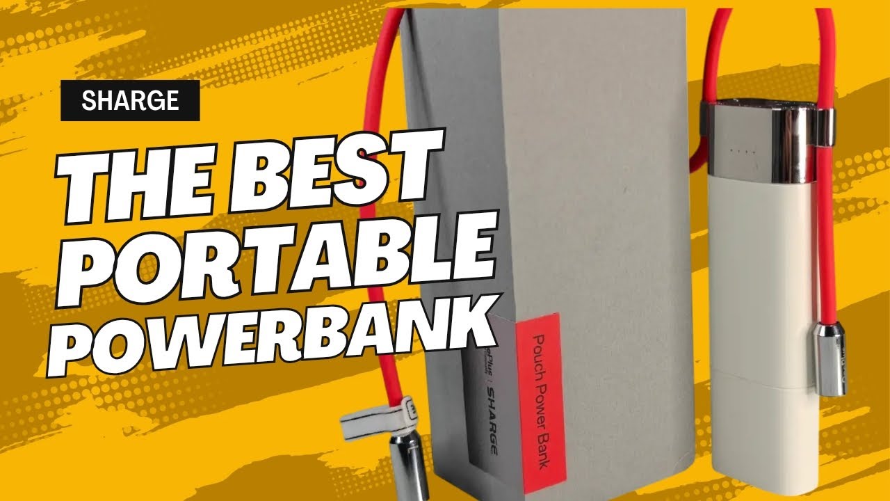 Sharge pouch power bank--the best in the game! - YouTube