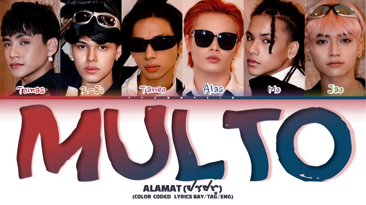 'Multo' - ALAMAT (Color Coded Lyrics) - YouTube