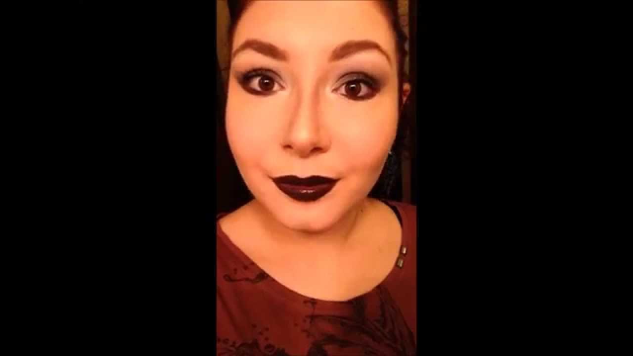 GRWM - Dark Lady Makeup Look - The Balm Shady Lady Vol 2 - YouTube