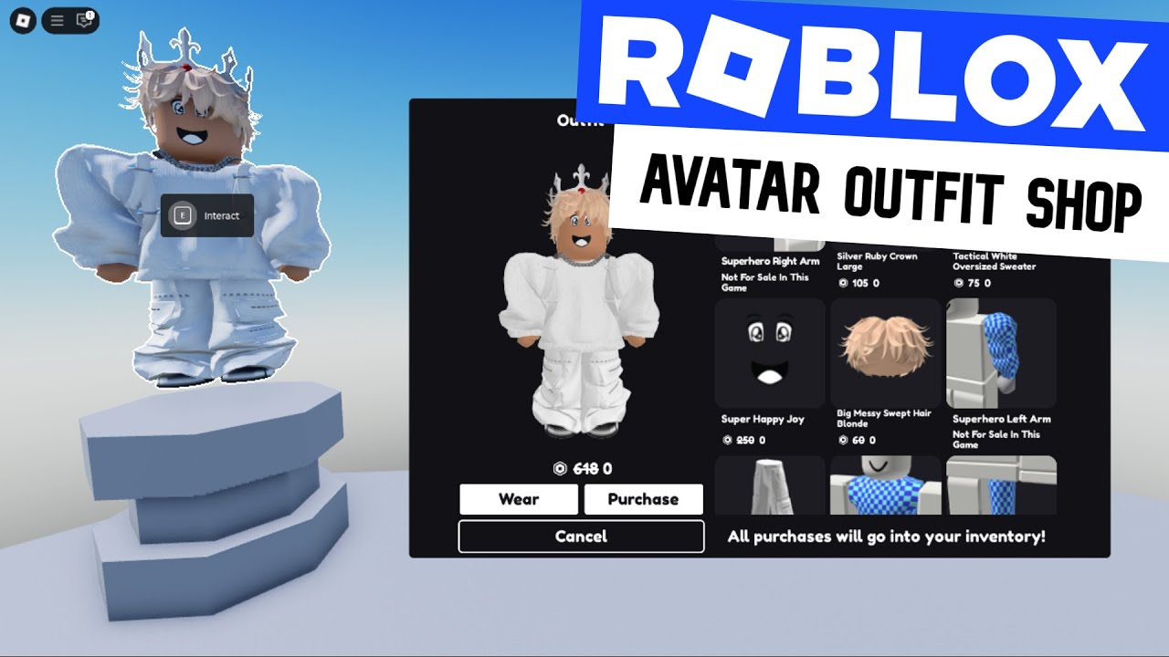 How to Make an Avatar Outfit Shop Game on Roblox (FREE GAME KIT 2025 ...
