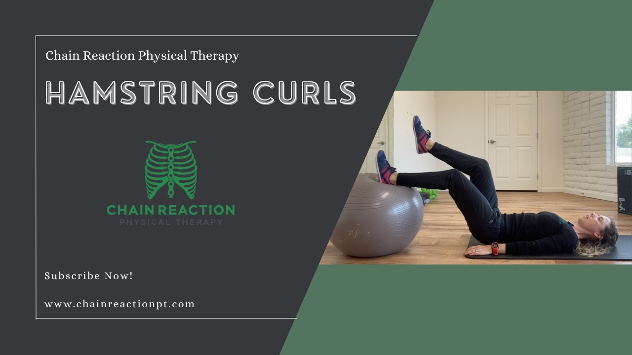 Hamstring curls - YouTube