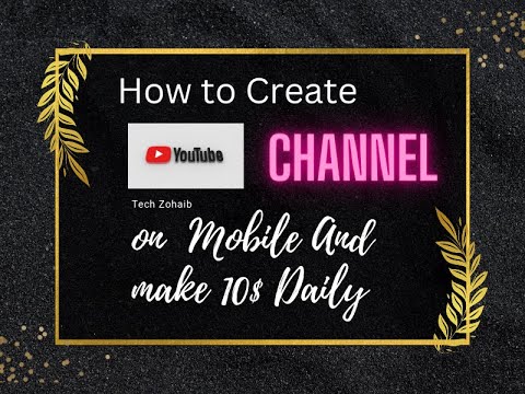 How to make a youtube channel || How to create a youtube channel ||Tech ...