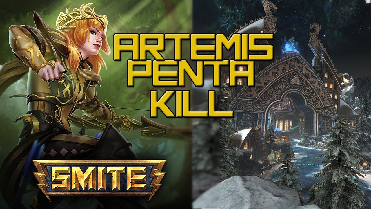 SMITE Penta Kill with Artemis [Xbox One] - YouTube
