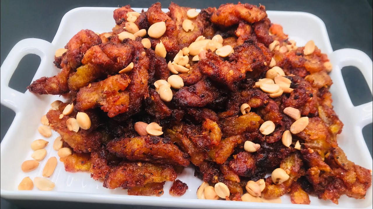 MY KELEWELE RECIPE. GHANA STREET FOOD KELEWELE - YouTube
