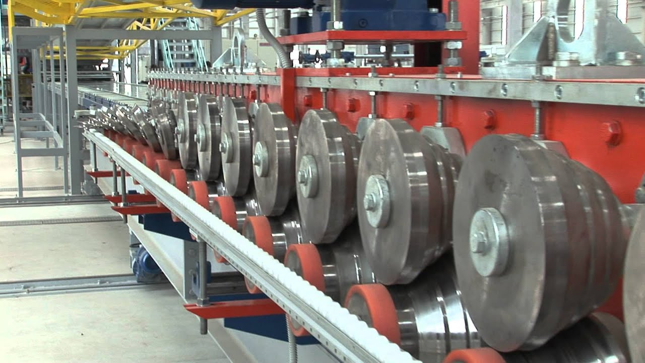 PU SANDWICH PANEL PRODUCTION LINE - YouTube