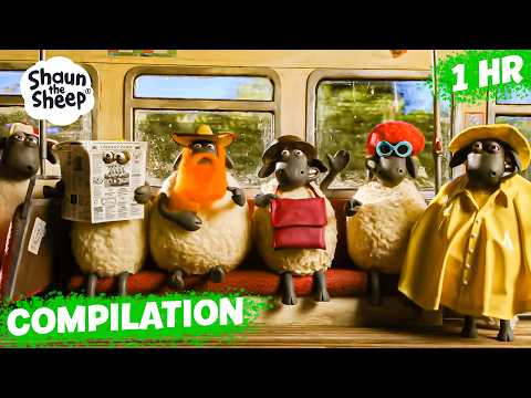 WE DRESSED UP IN DISGUISE AND VISITED THE CITY! 🏙️🧥 | Shaun the Sheep 🐑