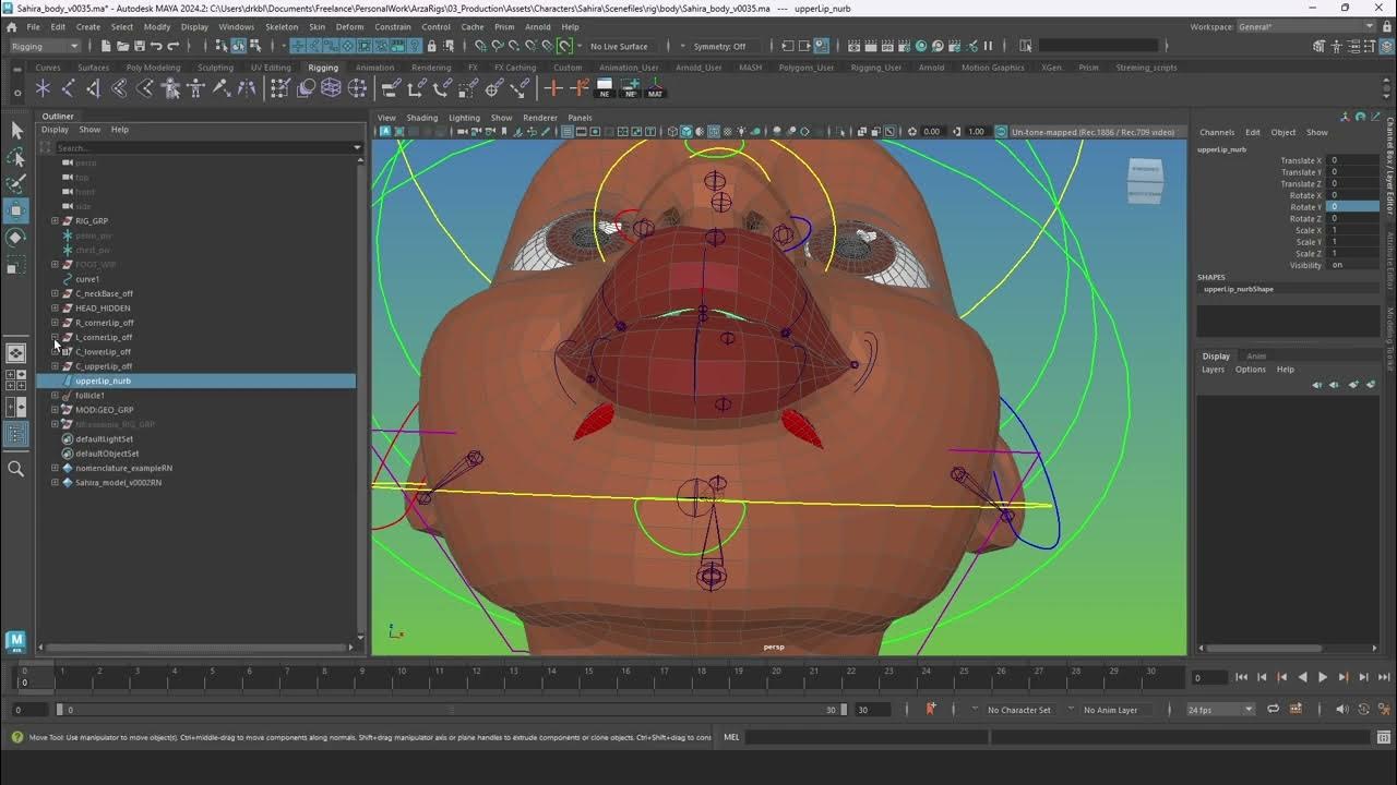 Spa 3d Rigging And Scripting For Autodesk Maya Parte 12 Youtube