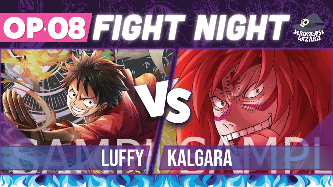Luffy vs Kalgara: One Piece Card Game : OP08 Match - YouTube