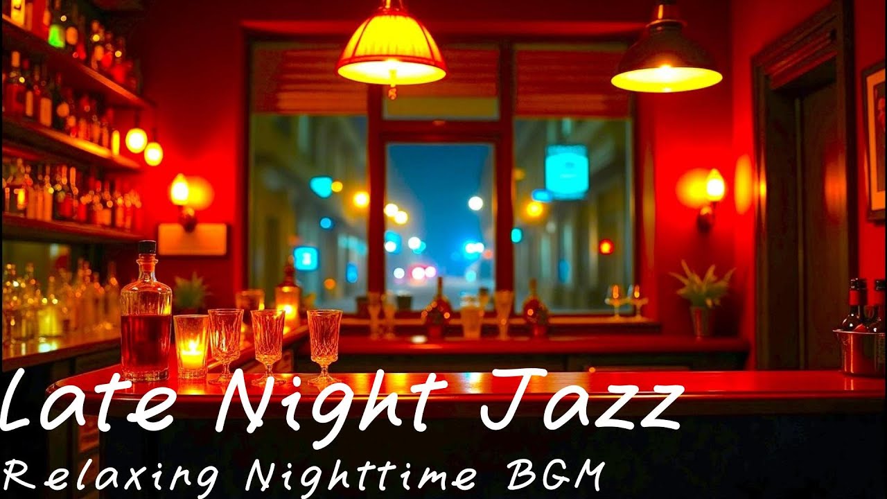 【Late Night Jazz】#69Night Jazz Bar Late Night Jazz at a Cozy Bar - YouTube