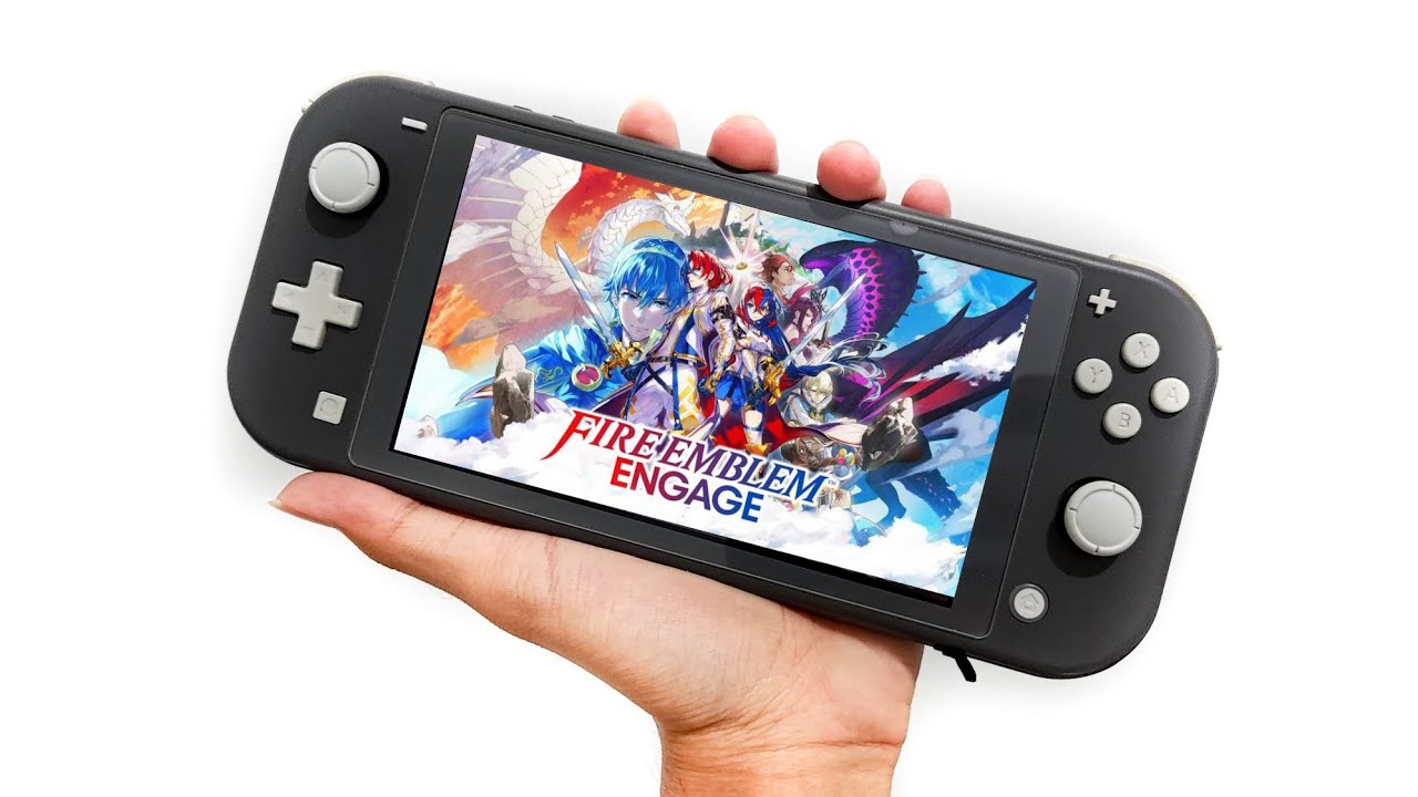 Fire Emblem Engage on Nintendo Switch Lite Handheld Gameplay - YouTube