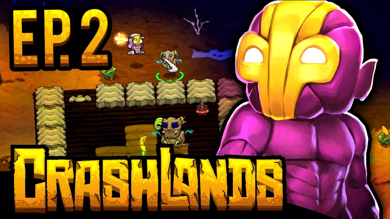 Crashlands Gameplay - Ep 2 - BASE & ARMOR | Let's Play Crashlands ...