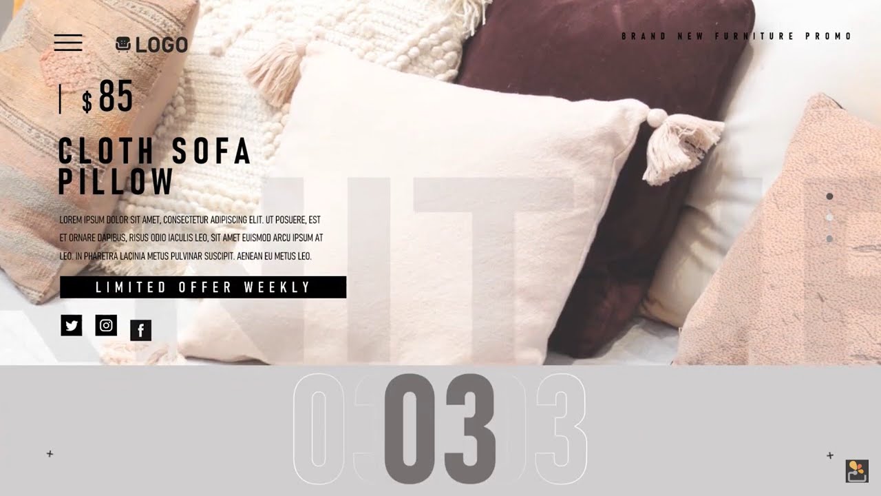 Iklan Produk Cloth Sofa Pillow, Trendy Sofa Bed Vacuum, Press & Roll ...