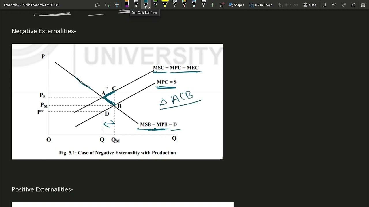 POSITIVE AND NEGATIVE EXTERNALITIES AND SOLUTIONS UNIT 5 - YouTube