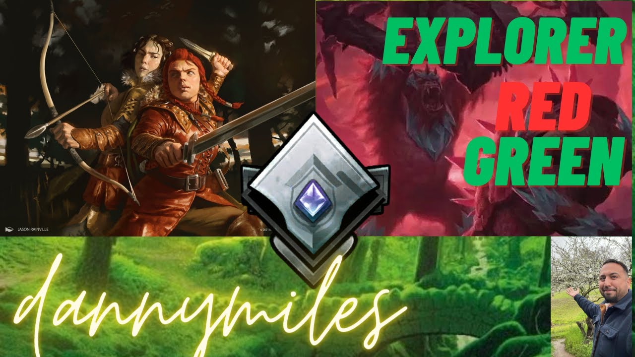 MTG Arena Diamond explorer | Red Green bard class - YouTube