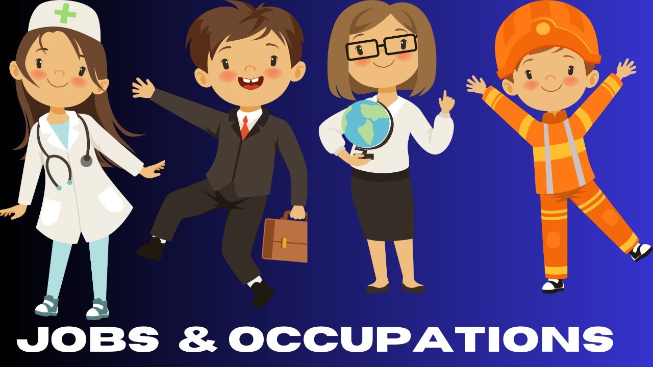List Of Jobs & Occupations In English | Vocabulary For KIds ...