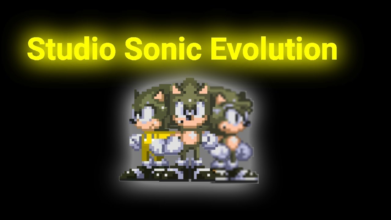 Studio Sonic The Hedgehog Evolution - YouTube