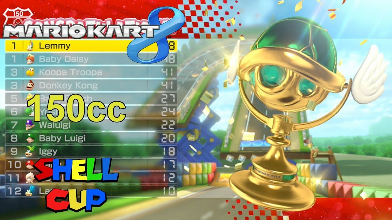 Mario Kart 8: Shell Cup (150cc) - YouTube