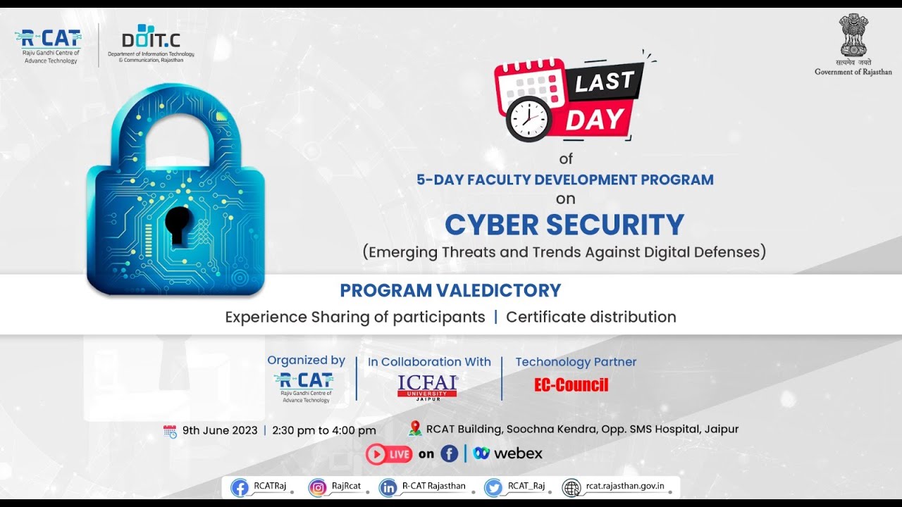 Introduction to RCAT Experience & Certificate distribution | 09 June ...