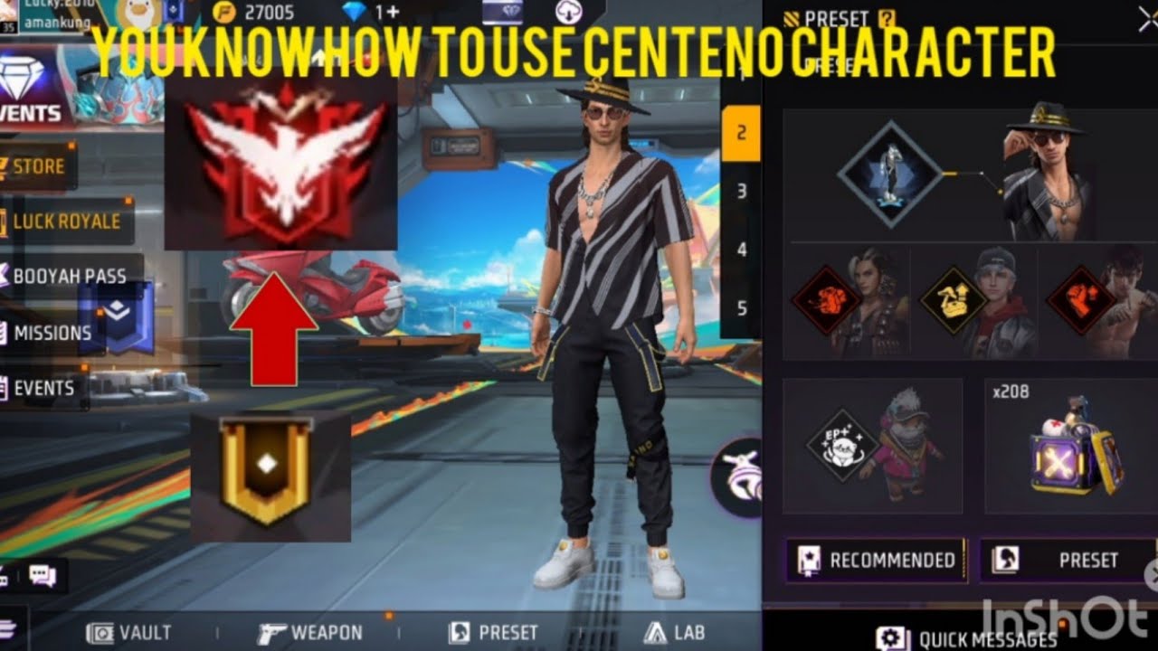 you know how to use centano character ability - YouTube