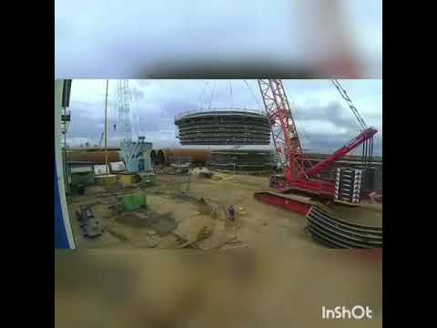 Assembly STP Cylinder Kakinada Project at NOV Profab Yard, Batam - YouTube