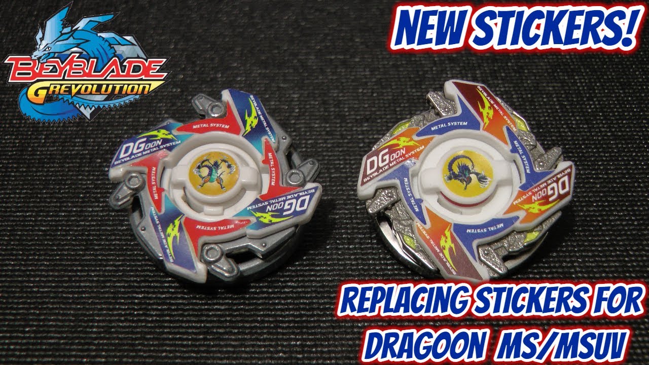 Restoring Dragoon MS & MSUV Stickers from Tailor Blades - YouTube