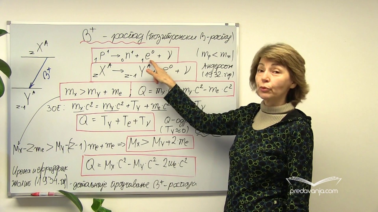 Beta i gama raspad - Fizika IV - YouTube