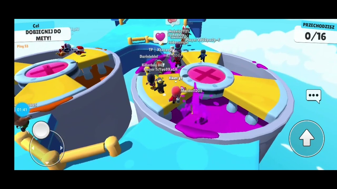 typowy noob w stumple guys - YouTube