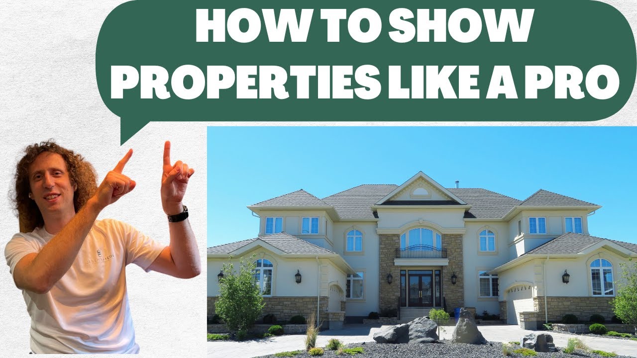 How to show properties as a lettings agent! - YouTube