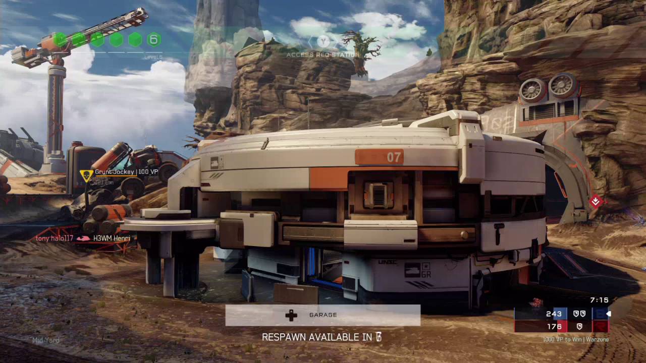 Halo 5 Escape from ARC(34) - YouTube