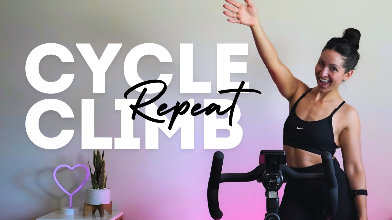25-Minute Spin Style Bike Workout // Indoor Cycling Class - YouTube