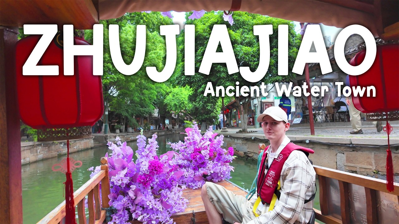 I visited Ancient Water Town ZHUJIAJIAO |🇨🇳 The Venice of China! - YouTube