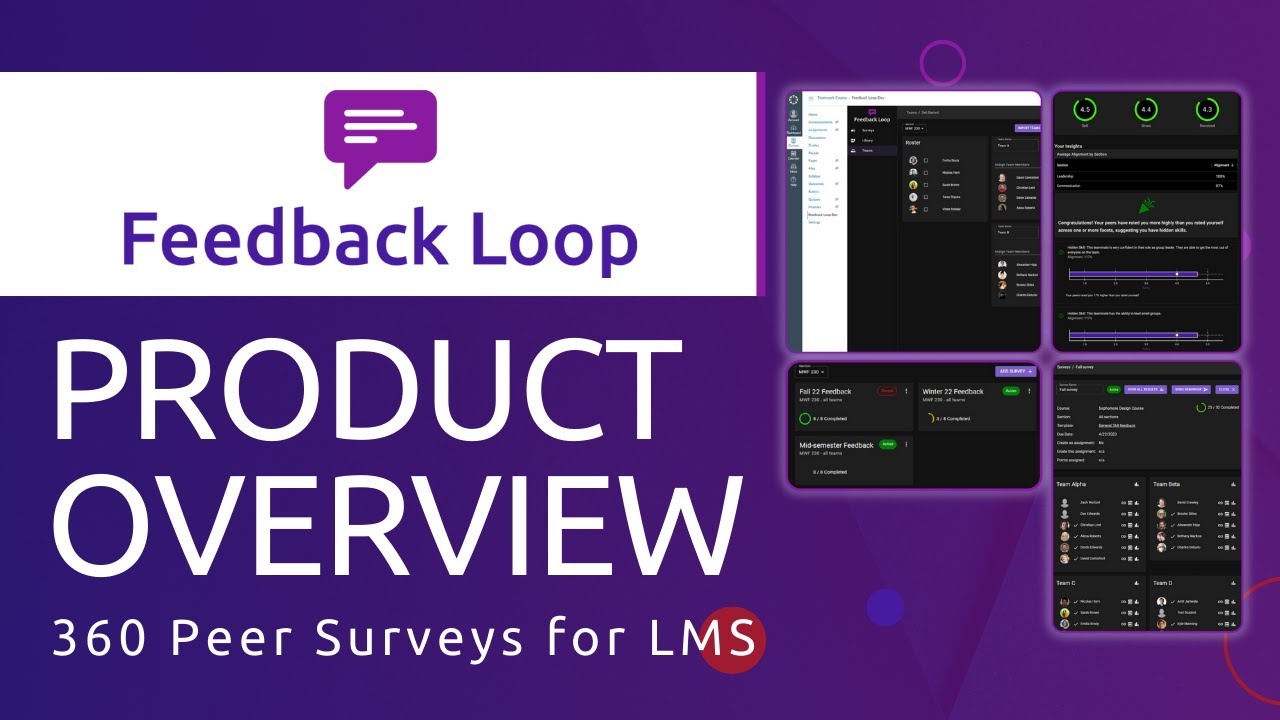 Feedback Loop Walkthrough: The Ultimate Survey Tool for your LMS - YouTube
