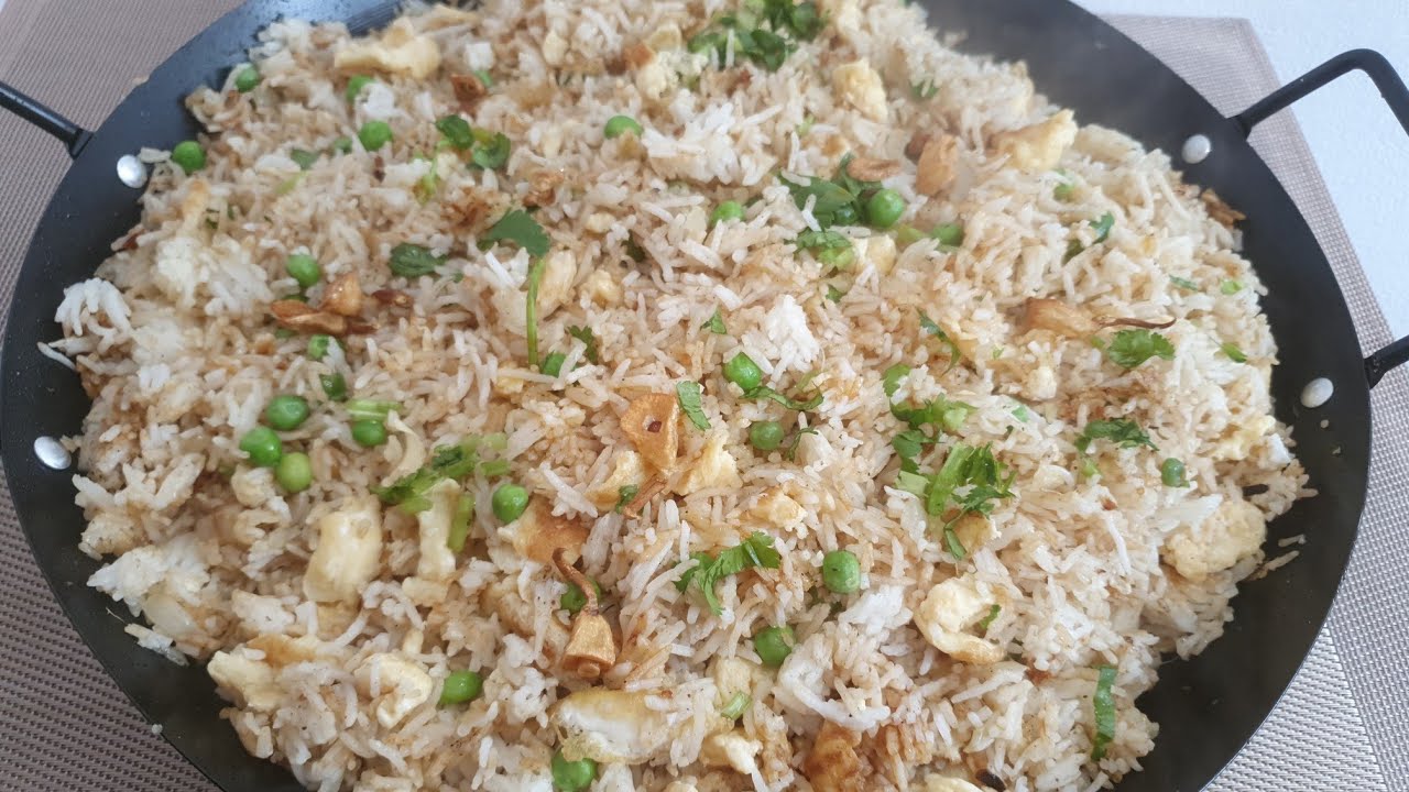 Egg Fried Rice/How To Make Chinese Fried Rice/Restaurants Style Egg ...