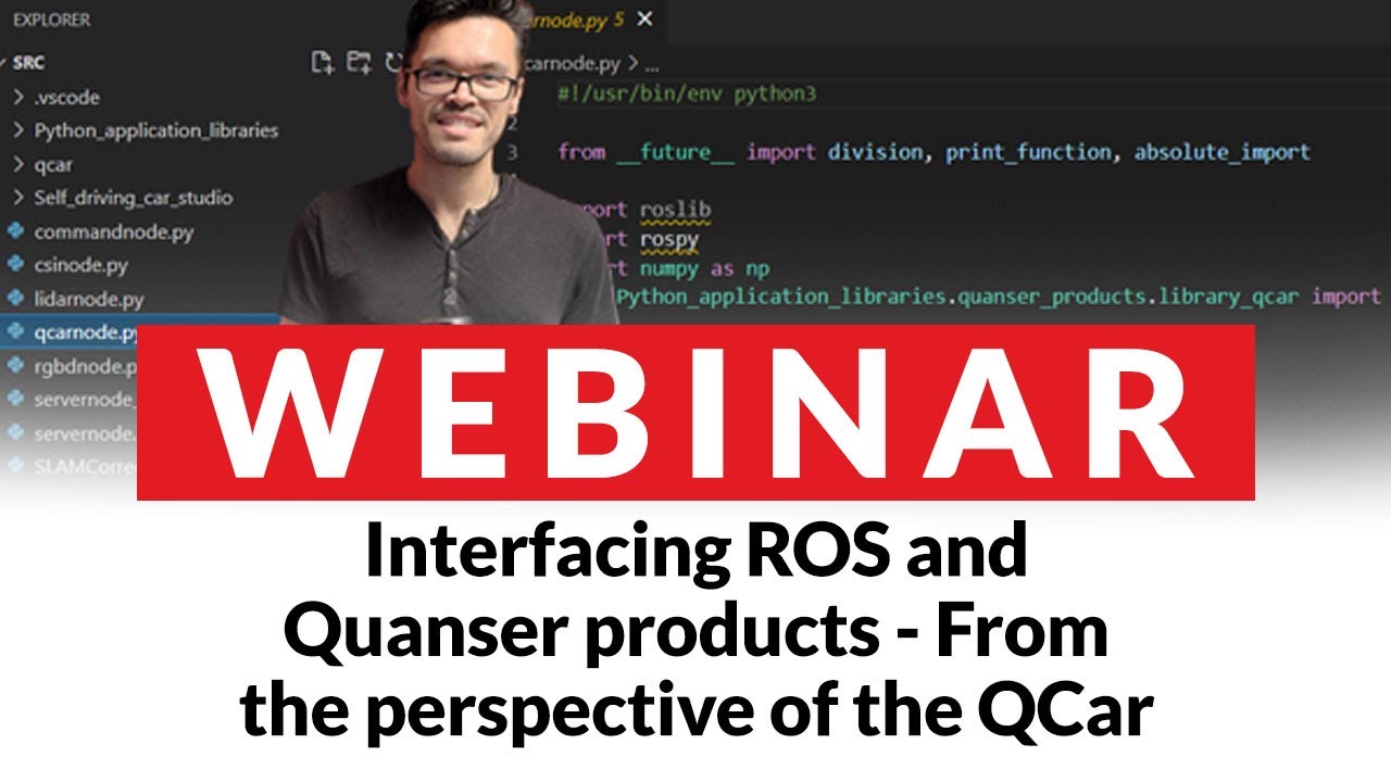 Webinar | Interfacing ROS and Quanser Products from the Perspective of ...