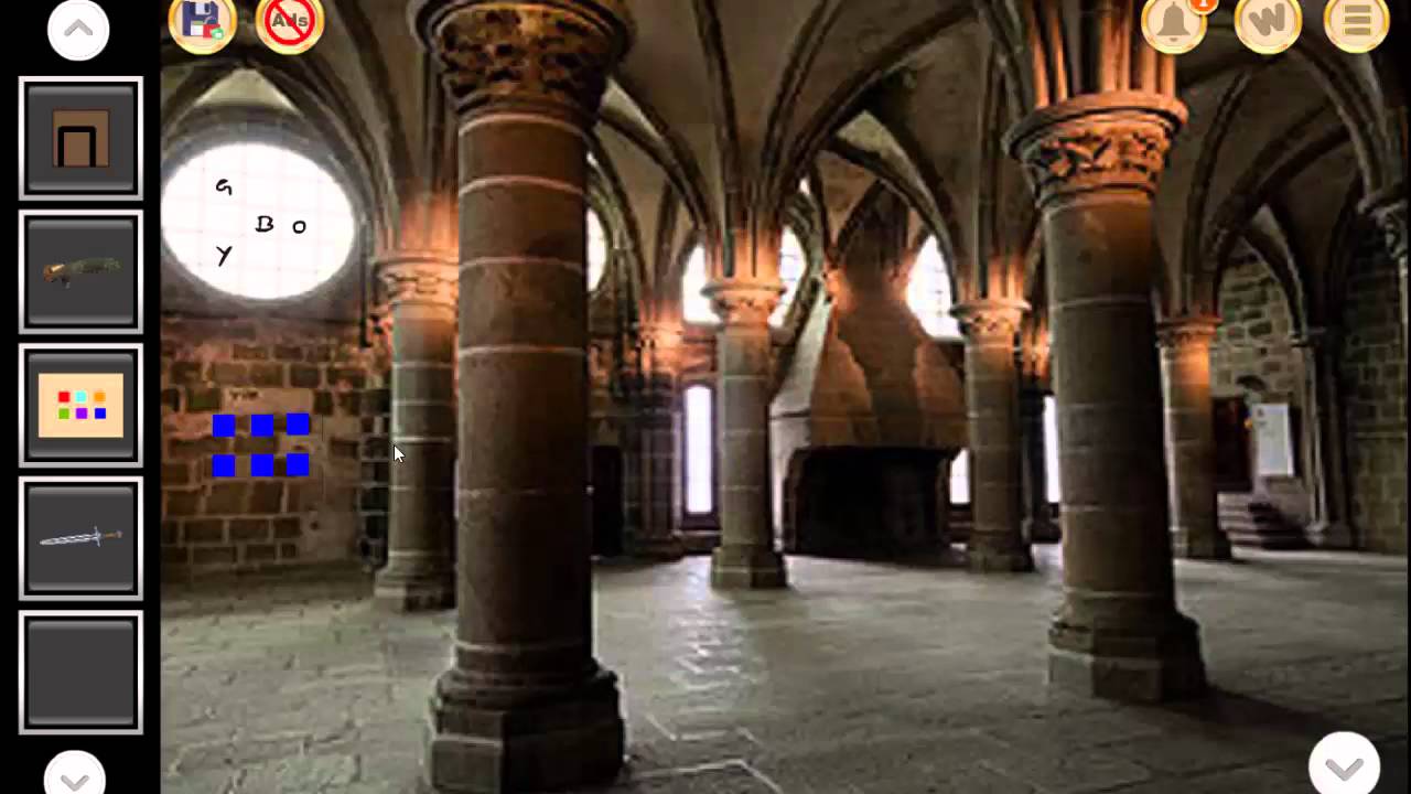 Escape From Mont St Michel walkthrough Eightgames.. . - YouTube