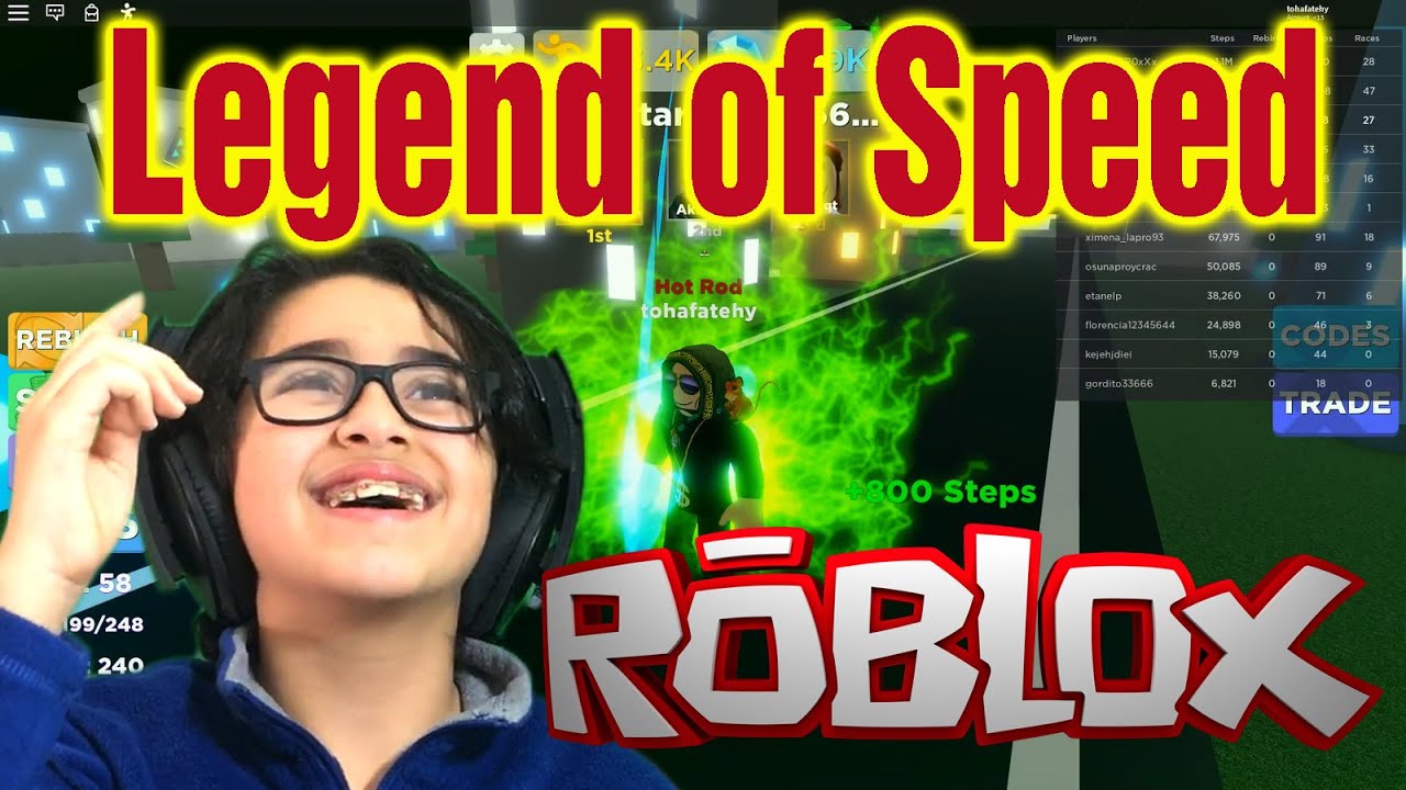 Roblox Legend of speed!! - YouTube