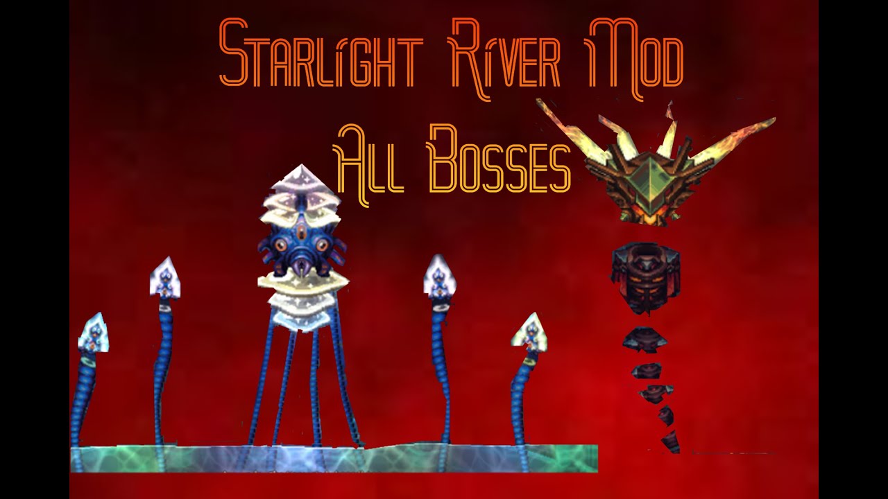 All Bosses in Starlight River - Terraria - YouTube
