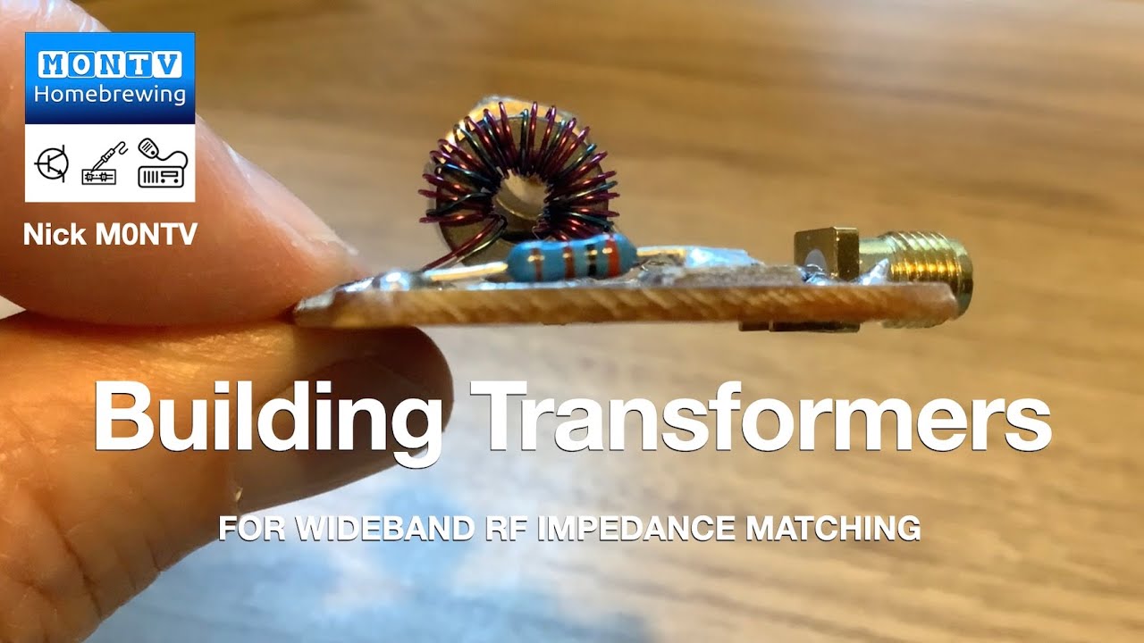 61 - Building Transformers: for wideband RF impedance matching - YouTube