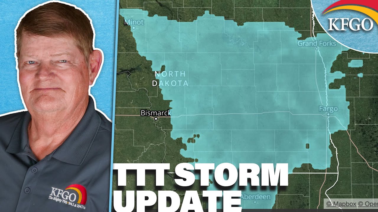 Too Tall Tom Szymanski Talks This Week's Storm Outlook! | KFGO - YouTube