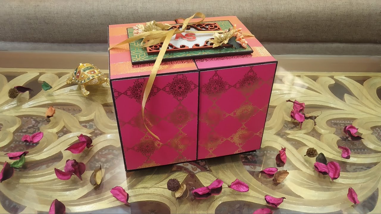 Indian Elegance Wedding Doli Invitation Card By Boulevard Arts - YouTube