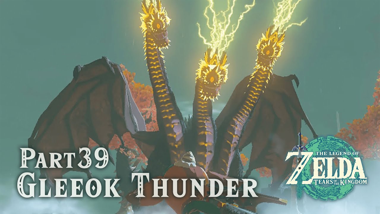 [2K 60fps] Zelda TOTK Walkthrough - Part 39 Thunder Gleeok at Coliseum ...