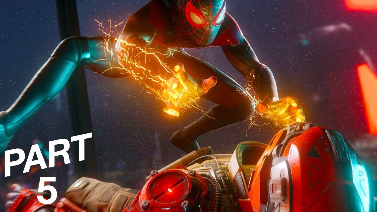 SPIDER-MAN MILES MORALES PS5 Walkthrough Gameplay Part 5 - NUFORM ...