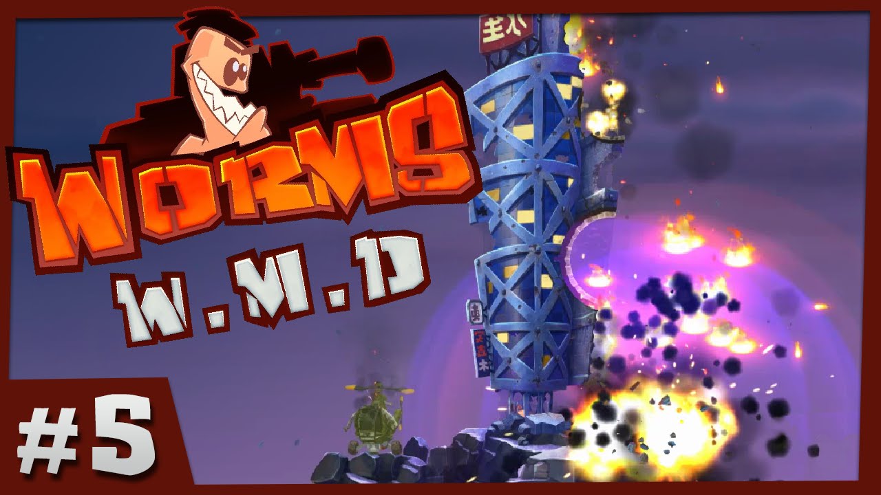 Worms WMD - #5 - For Science! (4 Player Gameplay) - YouTube