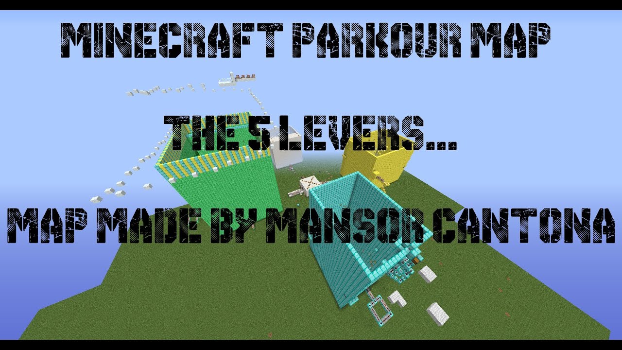 My Minecraft map!: The 5 Levers! | Map Download Link Down Below ...