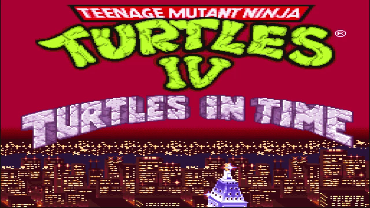 TMNT IV : Turtles in Time (SNES) OST - Starbase ~ Where no turtle has ...